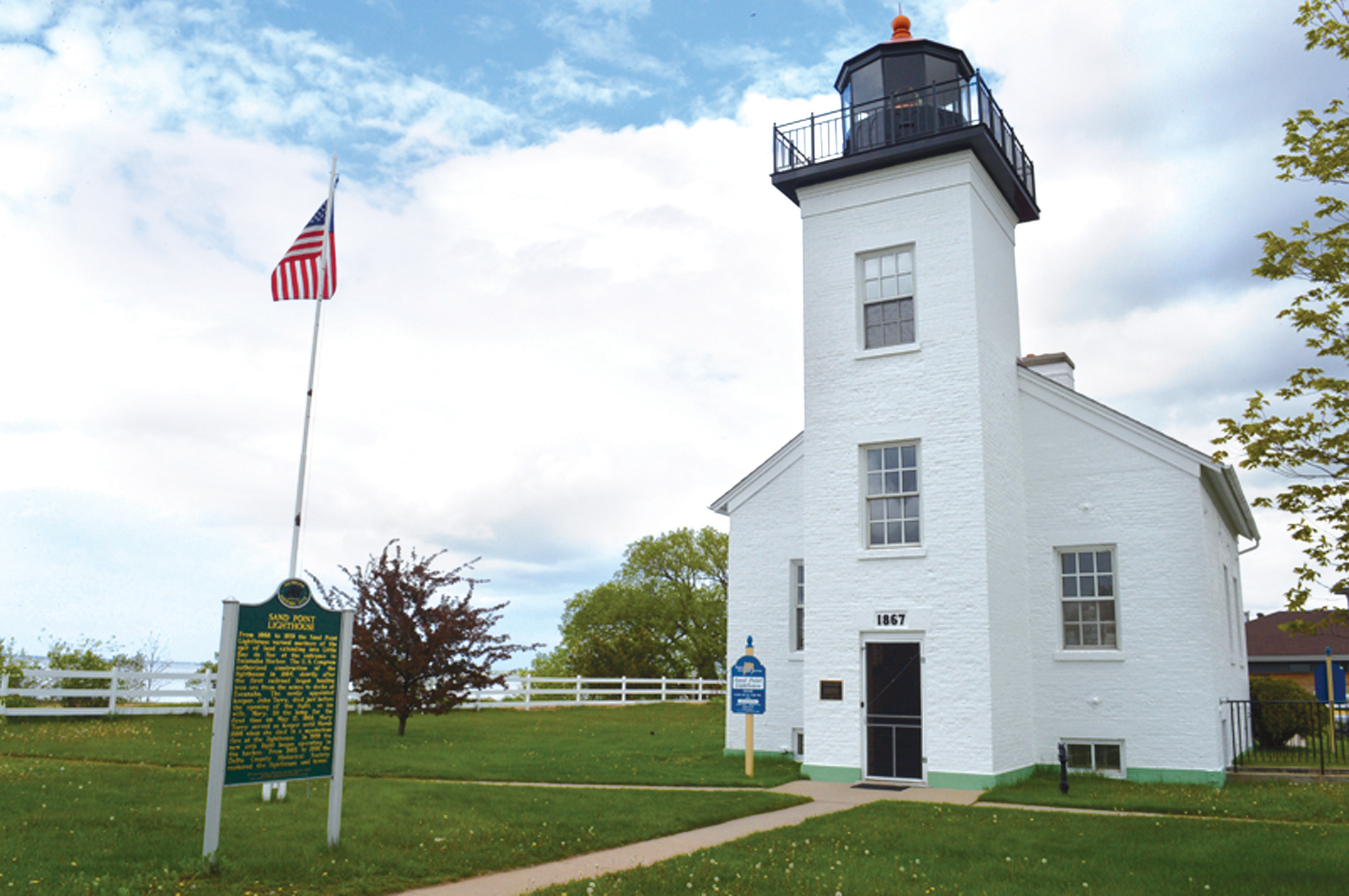 Sand Point Lighthouse marks 150 years | News, Sports, Jobs - The Mining ...